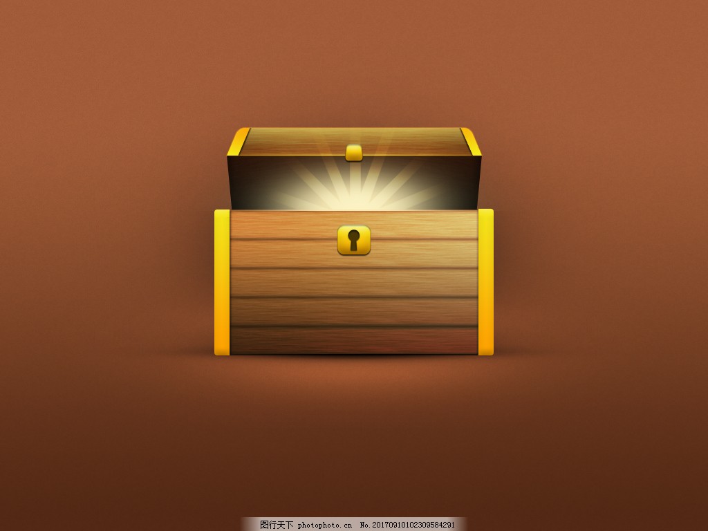 宝藏箱icon图标模板图片_其他_ICON图标-图行天下素材网
